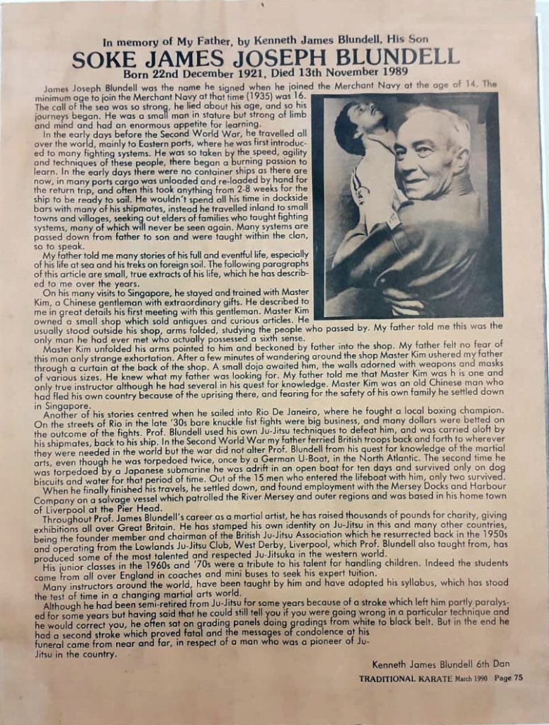 The History of BJJA - British Ju Jitsu Association Governing Body